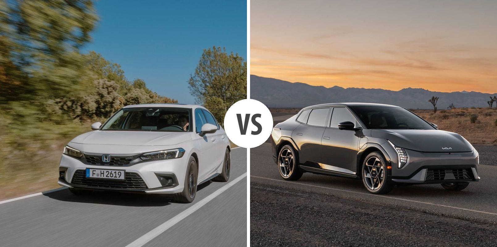 Honda Civic vs Kia EV4 Hatchback – Differenze e prezzi a confronto