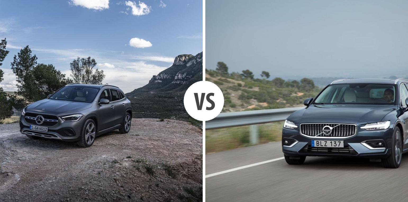 Mercedes GLA vs Volvo V60 – Differenze e prezzi a confronto