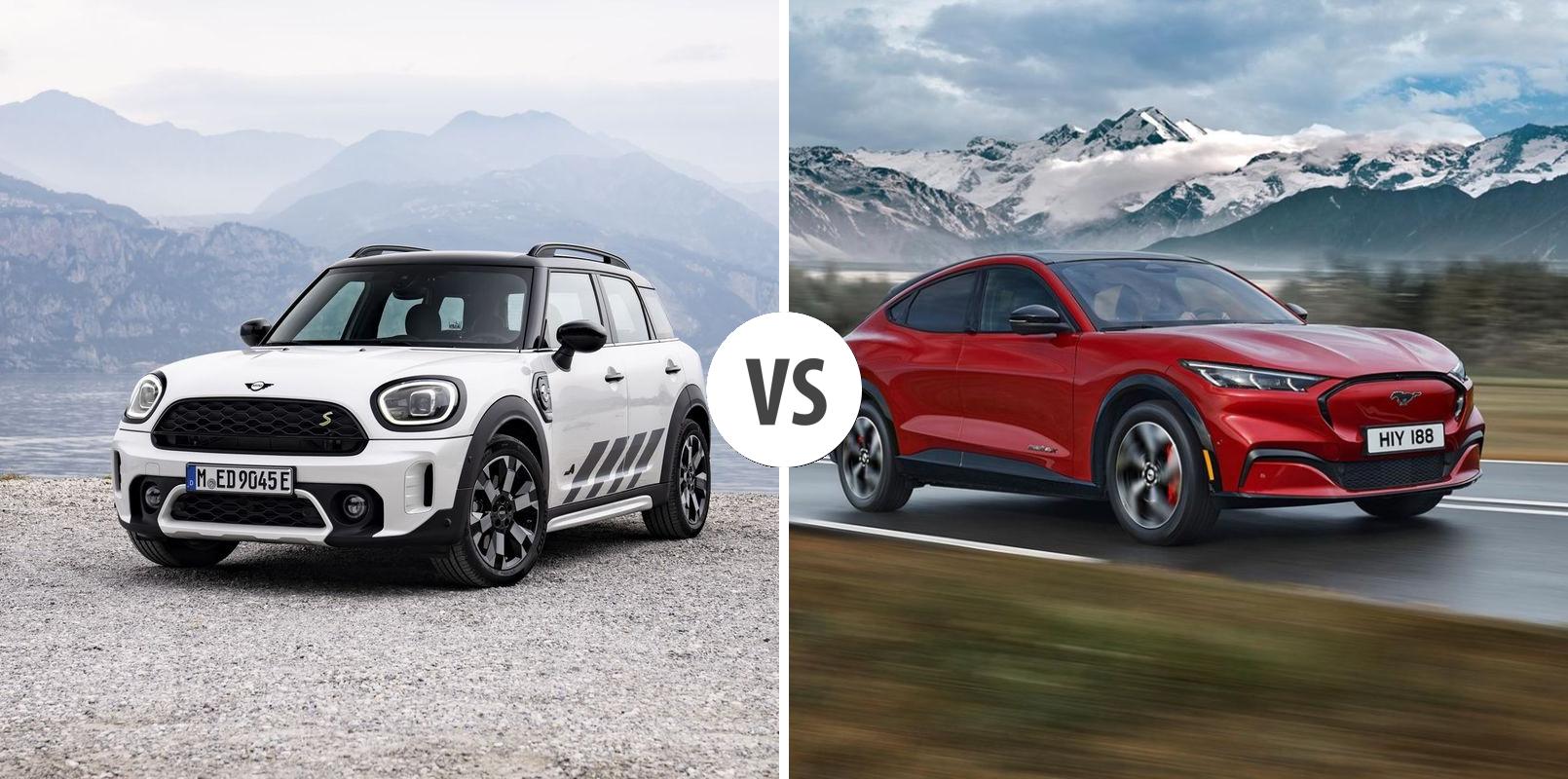 MINI Countryman vs Ford Mustang Mach-E confronto - differenze, prezzi e ...