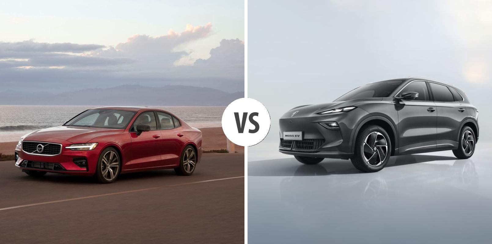 Volvo S60 vs MG MGS5 EV confronto - differenze, prezzi e dati tecnici